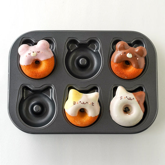 Cat Shaped Donut Pan – Petites Paws